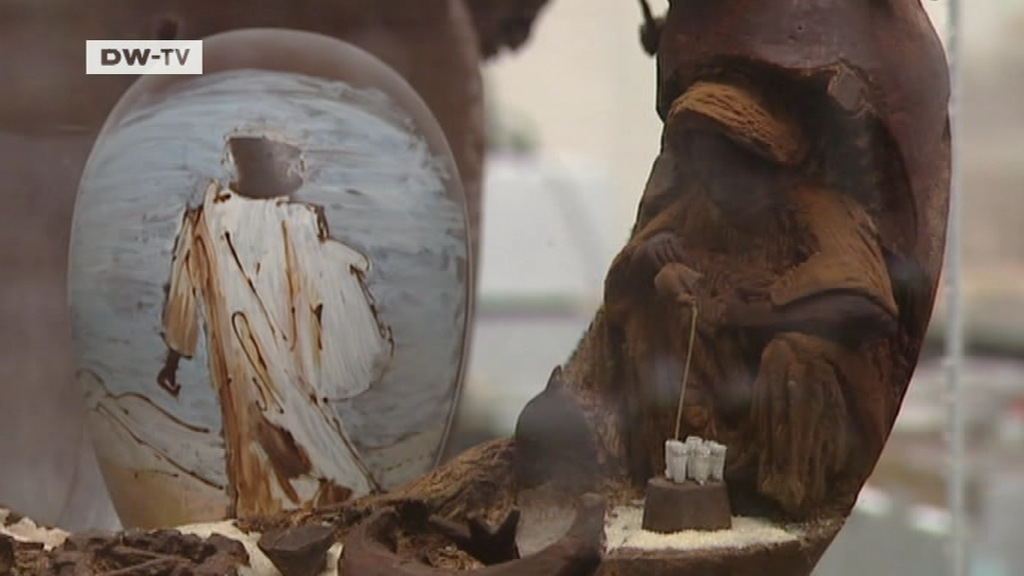 Chocolate Sculptures by Patrick Roger – DW – 04/25/2011