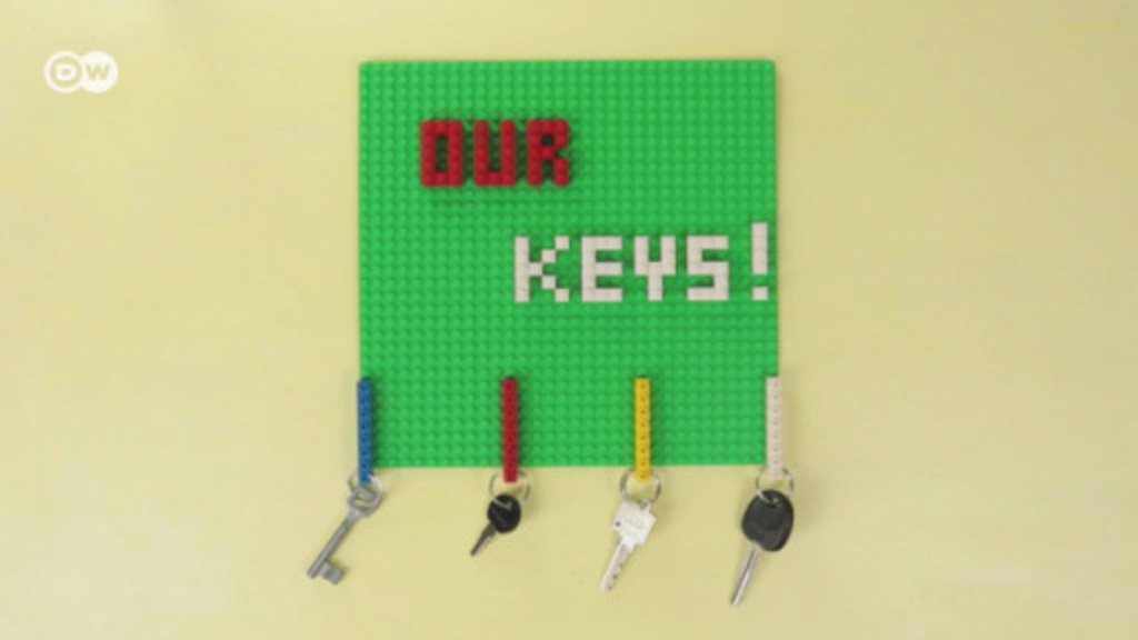 Un tablero para las llaves hecho con lego – DW – 11/01/2019