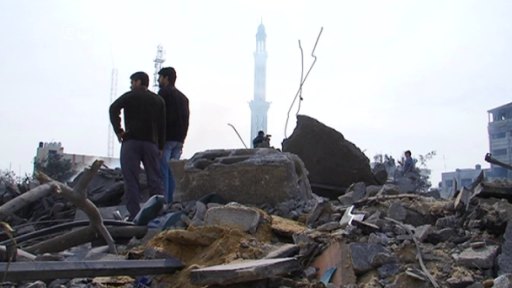 Gaza: Auf dem Weg zurück zum Alltag # gaza11e # 23.11.2012 # 13 Uhr ...