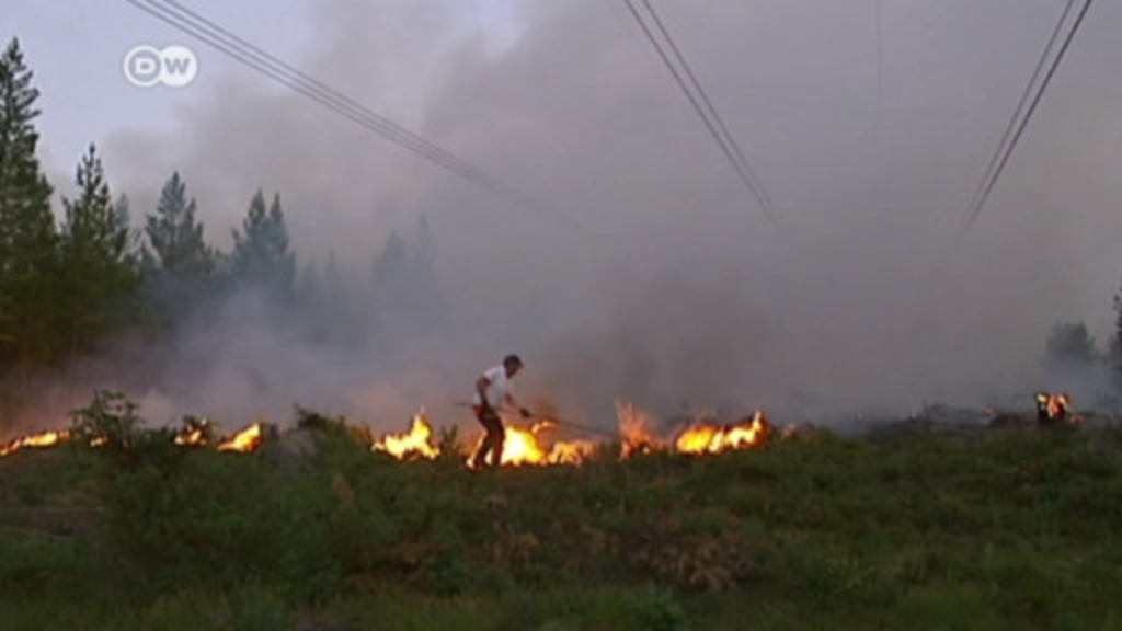 Forest fires rage in Sweden – DW – 07/20/2018