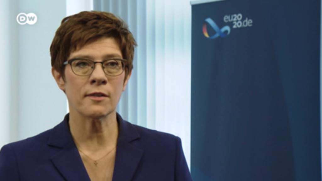 AKK speaks with DW – DW – 07/22/2020