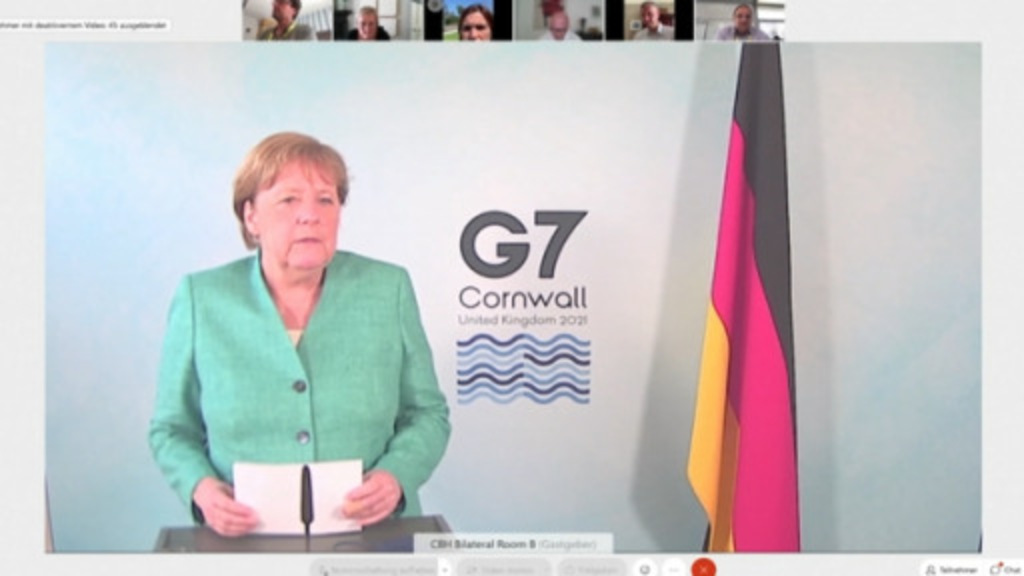 Angela Merkel: G7 "not just talking" about infrastructure plan – DW ...