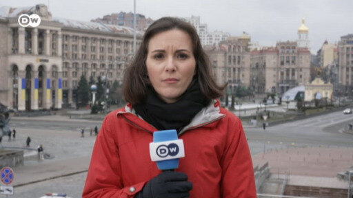 Situation in Kyiv - DW's Fanny Facsar reports from Ukrainian capital ...