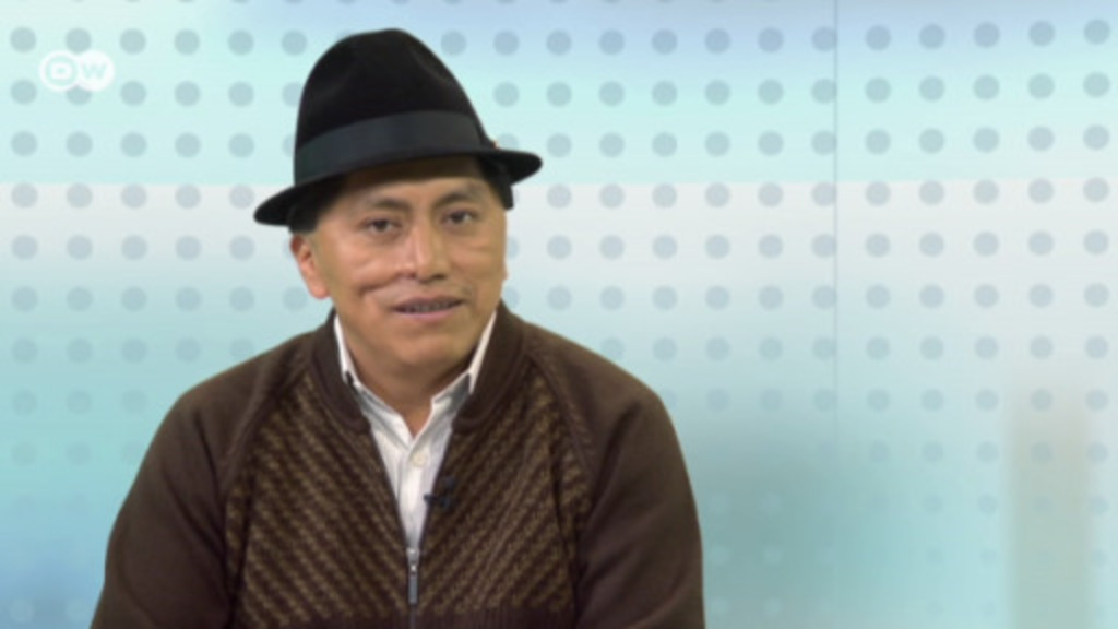 Entrevista a Humberto Cholango, ministro de Ambiente y Agua de Ecuador ...