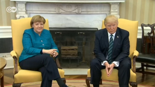 Merkel and Trump at the Oval Office – DW – 03/17/2017