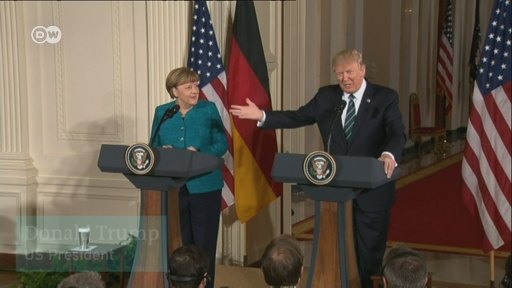 German reporters question US President Trump – DW – 03/18/2017