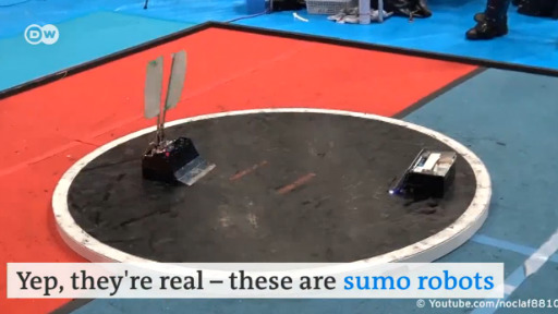 Sumo robots - autonomous fighting machines – DW – 06/23/2017