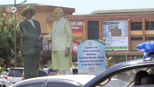 India's Modi visits Uganda 46years after Idi Amin expulsion – DW – 07 ...