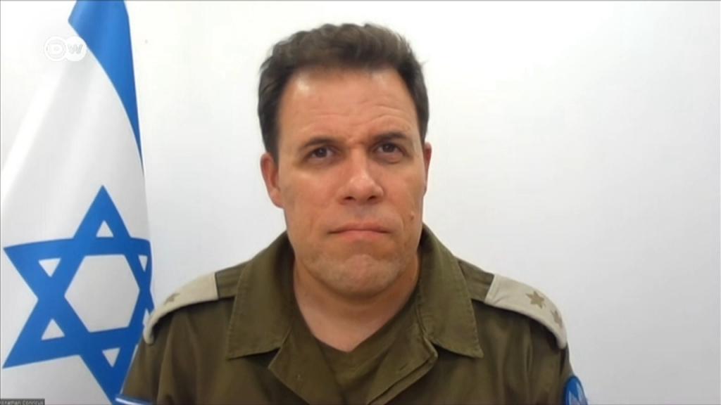 Jonathan Conricus (IDF) speaks to DW – DW – 10/30/2023
