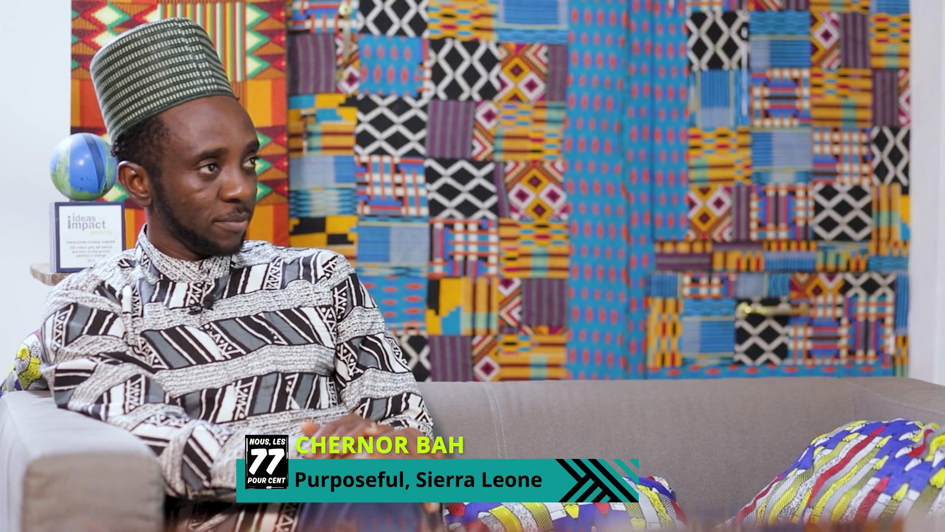 Retour au pays : Chernor Bah, cofondateur et PDG de Purposeful – DW ...