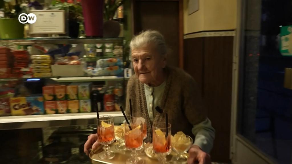 Anna Possi, centenaire italienne et toujours barista