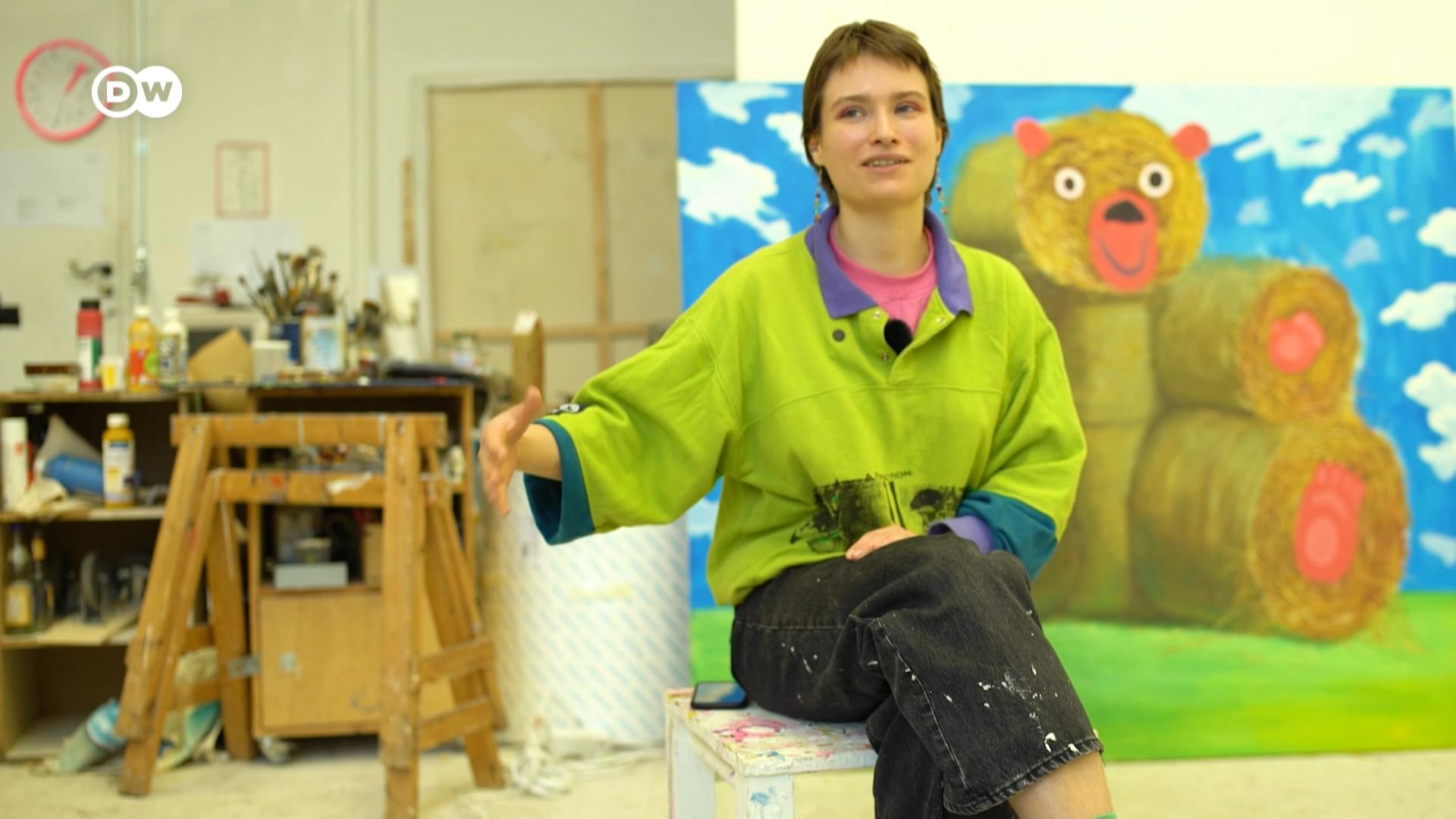 Іранічныя карціны Лізы Багушэўскай пра Беларусь – DW – 12.01.2024